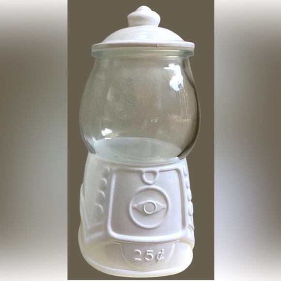 Source Unknown | Kitchen | Gumball Machine Glass Jar Countertop ...